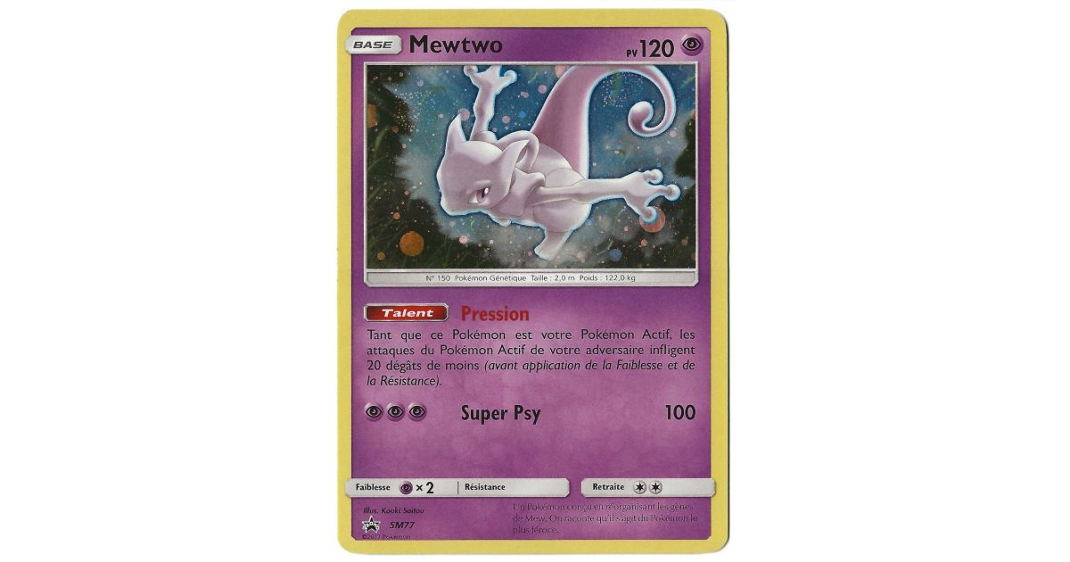 Mewtwo - Holo Rare - SM77 - Fantasy Sphere