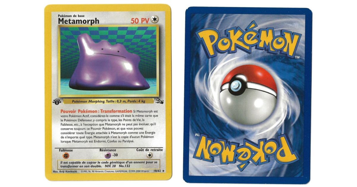 Metamorph 18/62 Fossil Rare 1st French View Scan - Fantasy Sphere