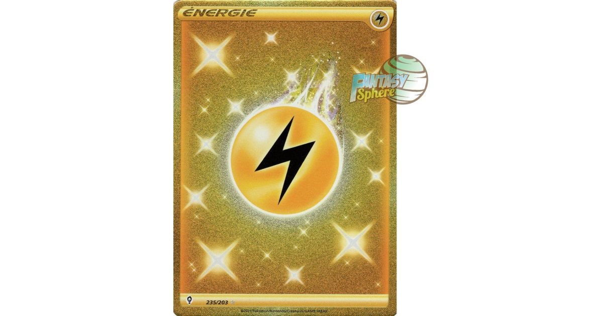 Electric Energy - Secret Rare 235/203 - Sword and Shield Evolution ...