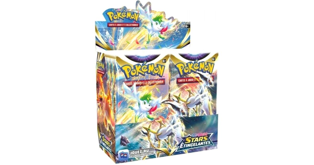 Pokémon - Display - Box of 36 Boosters - Sparkling Stars [EB09] - FR ...