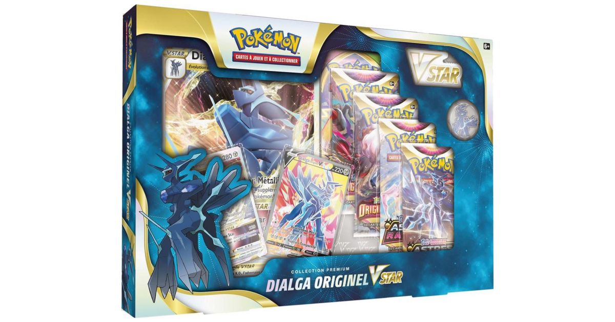 Pokémon - Premium Box - Dialga Original V-STAR - November 2022 - FR ...