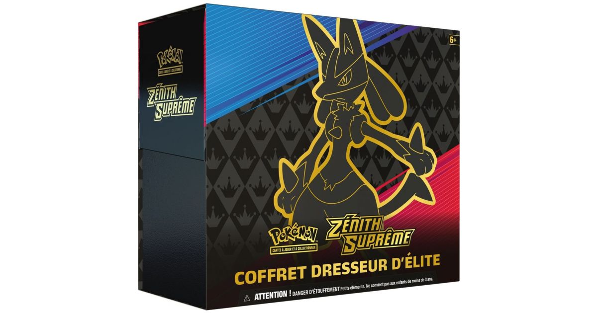 Pokémon - ETB Elite Trainer Box - Zenith Supreme "Lucario" - [EB12.5 ...
