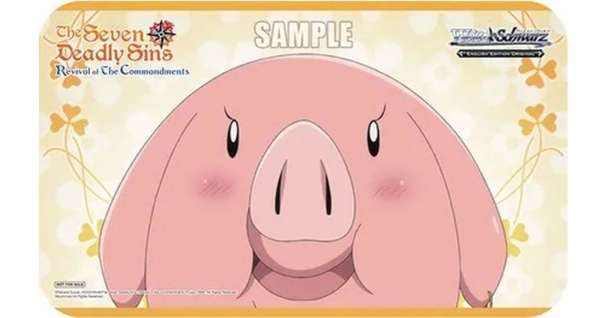 Weiss Schwarz - Playmat - The Seven Deadly Sins: Revival of The ...