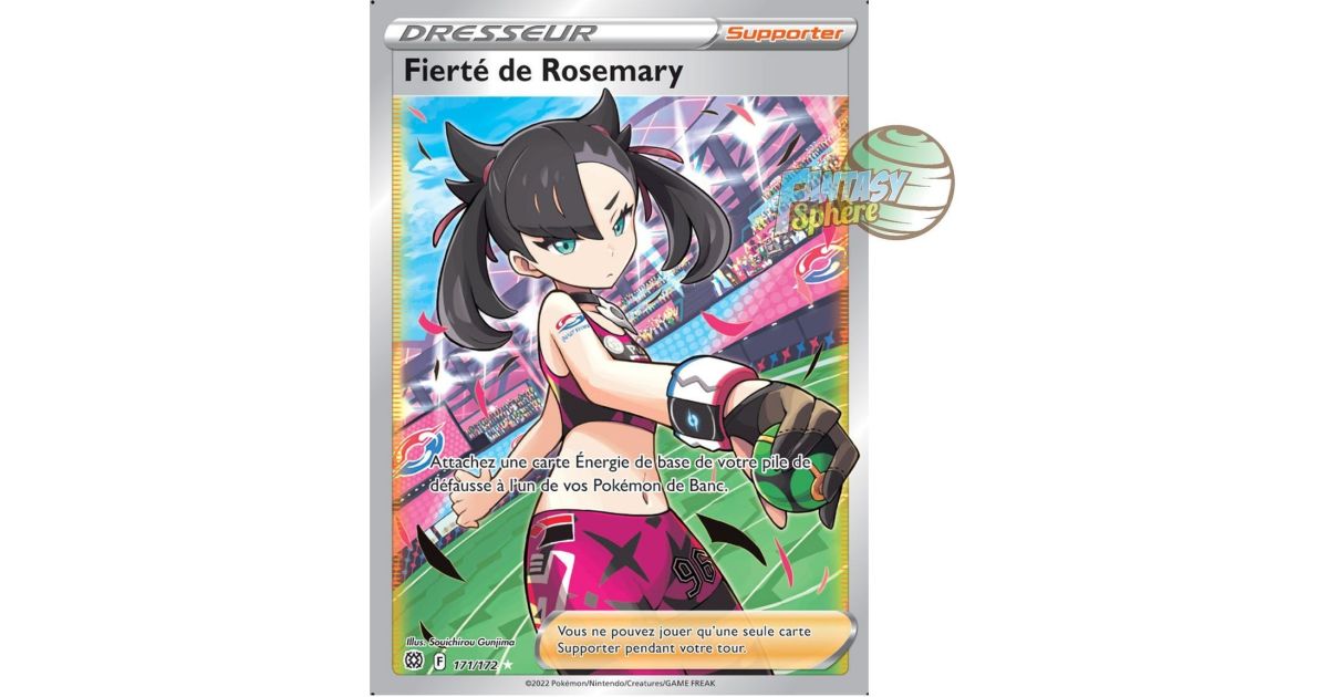Pride of Rosemary - Full Art Ultra Rare 171/172 - Sword and Shield 9 ...