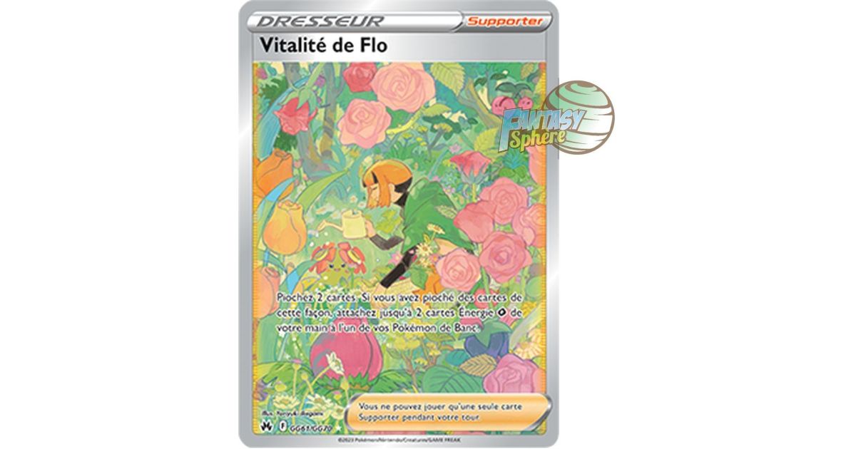 Vitality of Flo - Rare GG61/GG70 - Sword and Shield 12.5 Zenith Supreme ...