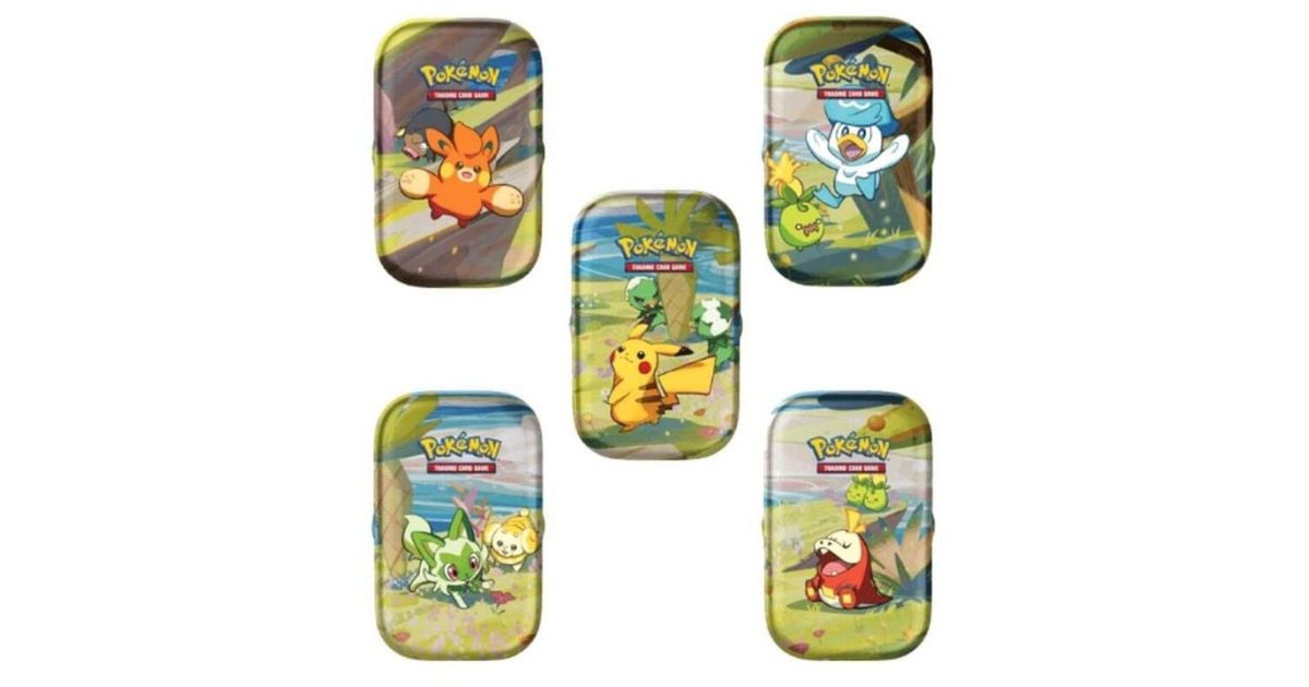 Pokémon - Mini-Tin Pokébox - Scarlet And Purple [SV1] - FR Random Model ...