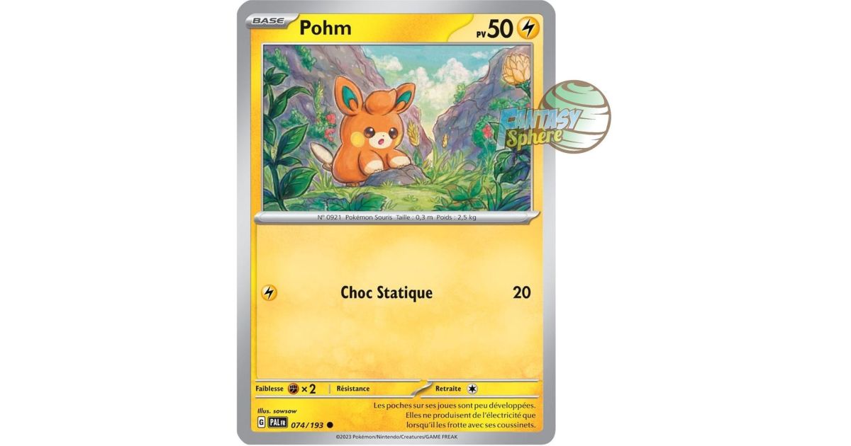 Pohm - Reverse 74/193 - Scarlet and Violet Evolution in Paldea ...