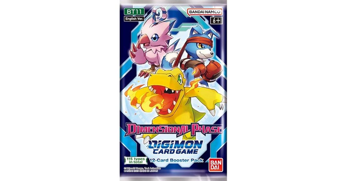 Digimon Card Game - Booster - Dimensional Phase - BT11 - EN - Fantasy ...