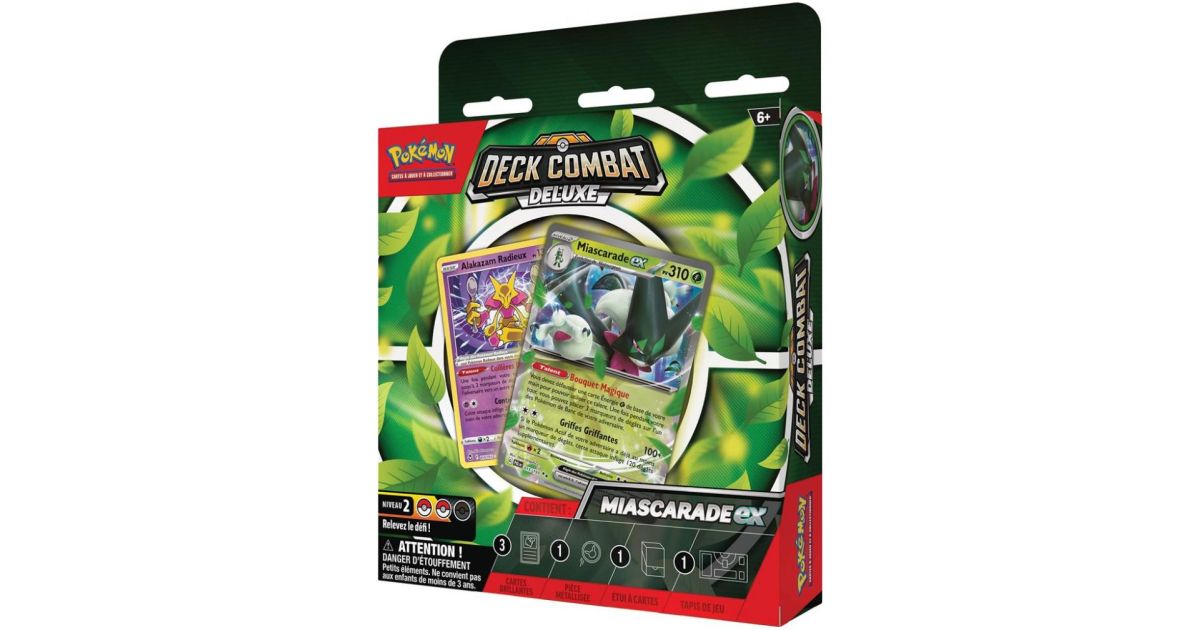 Pokémon - Preconstructed Decks - Deluxe Battle Deck - Miascarade Ex FR ...