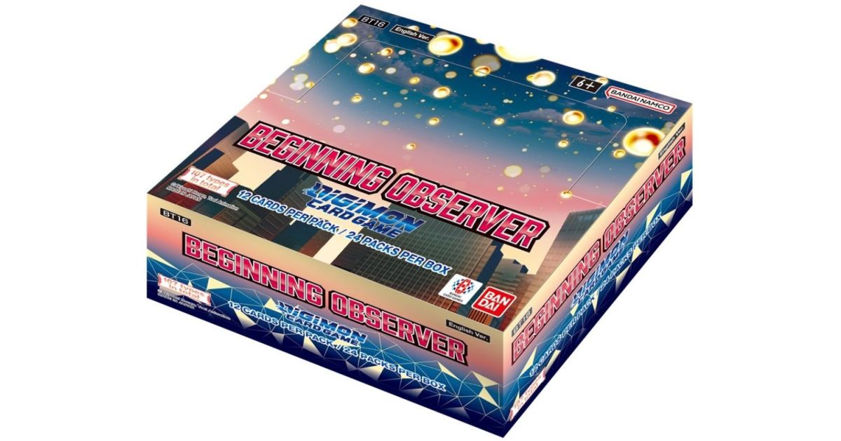 Digimon - Display - Box of 24 Boosters - BT16 Beginning Observer - EN ...
