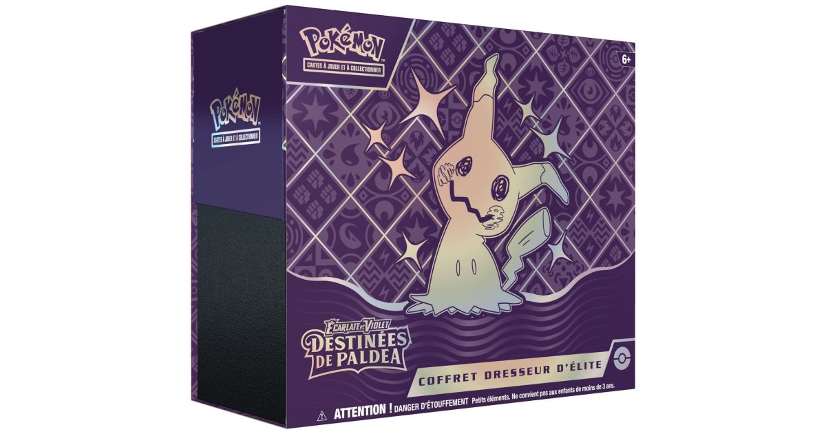 Pokémon - ETB Elite Trainer Box - Scarlet and Purple - Paldea's Fate ...