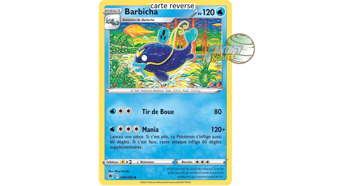Barbicha - Reverse 36/189 - Sword and Shield 10 Radiant Stars - Fantasy ...
