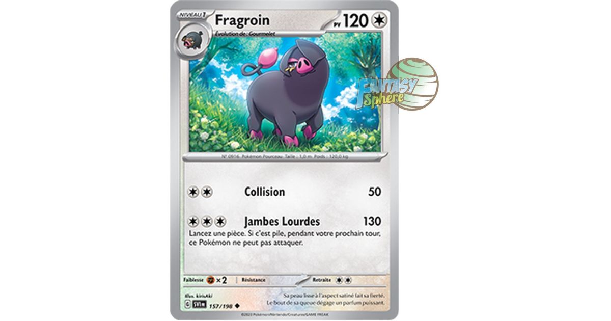 Fragroin - Uncommon 157/198 - Scarlet and Violet - Fantasy Sphere