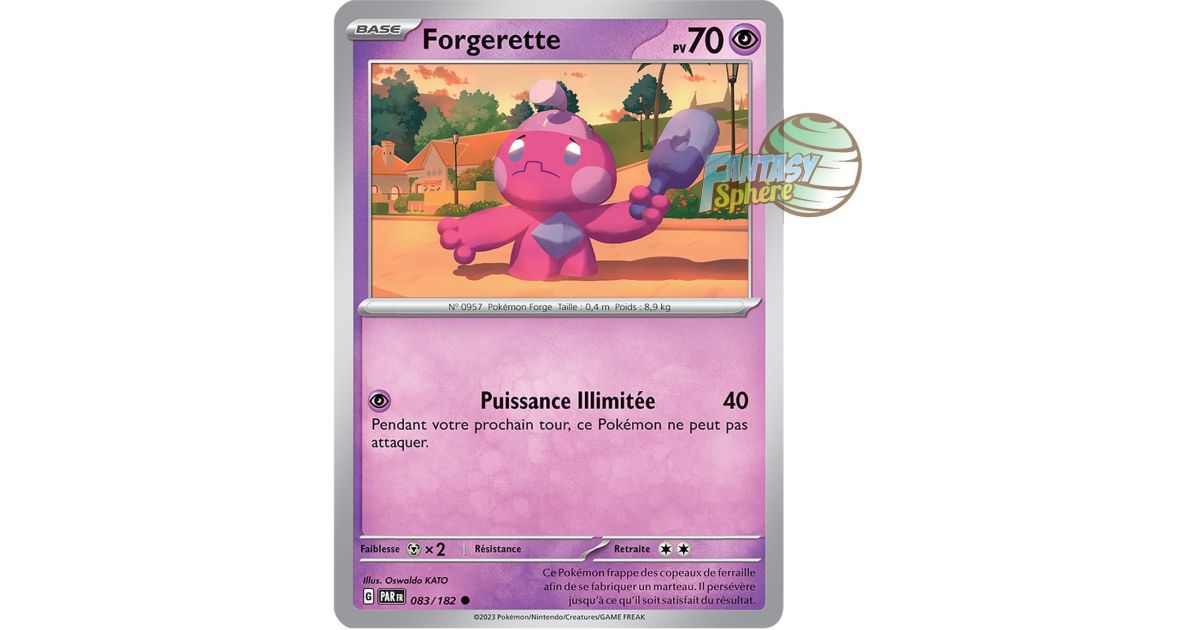 Forgerette - Reverse 83/182 - Scarlet and Violet Faille Paradox ...