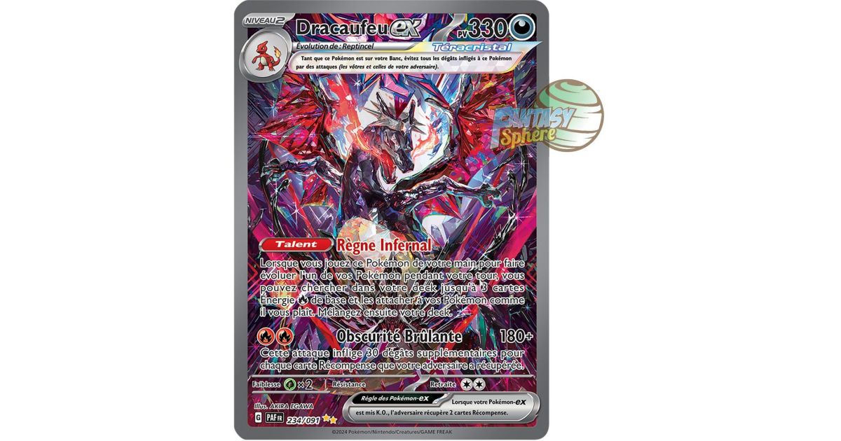 Charizard EX - Special Illustration Rare 234/91 - Scarlet and Violet ...