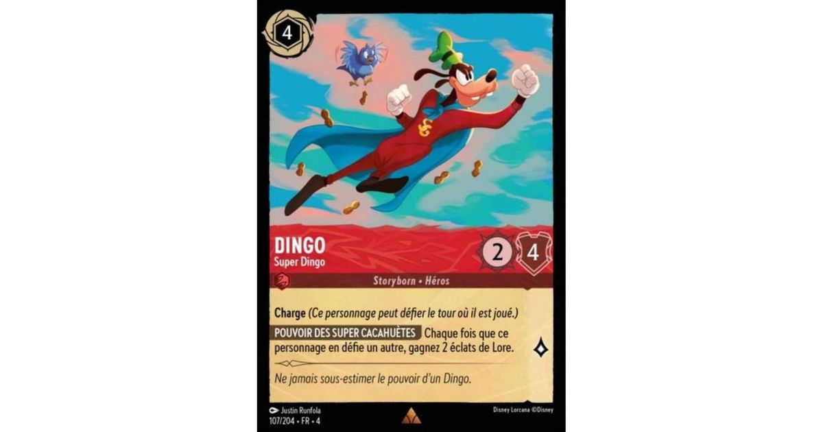 Goofy, Super Goofy - 107/204 - URR - The Return of Ursula - Brilliant ...