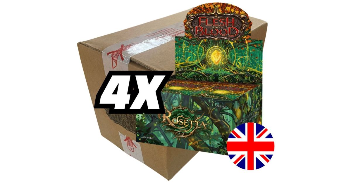 Box of 4 Box of 24 Boosters - Rosetta - Flesh & Blood - EN - Fantasy Sphere