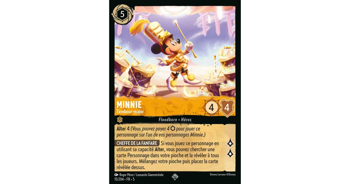 Minnie - Drum Major - 15/204 - SSK - Sparkling Sky - Super Rare ...