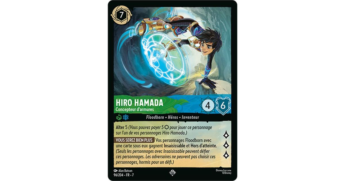 Hiro Hamada, Armor Designer - 96/204 - ARI - Archazia Island - Super ...