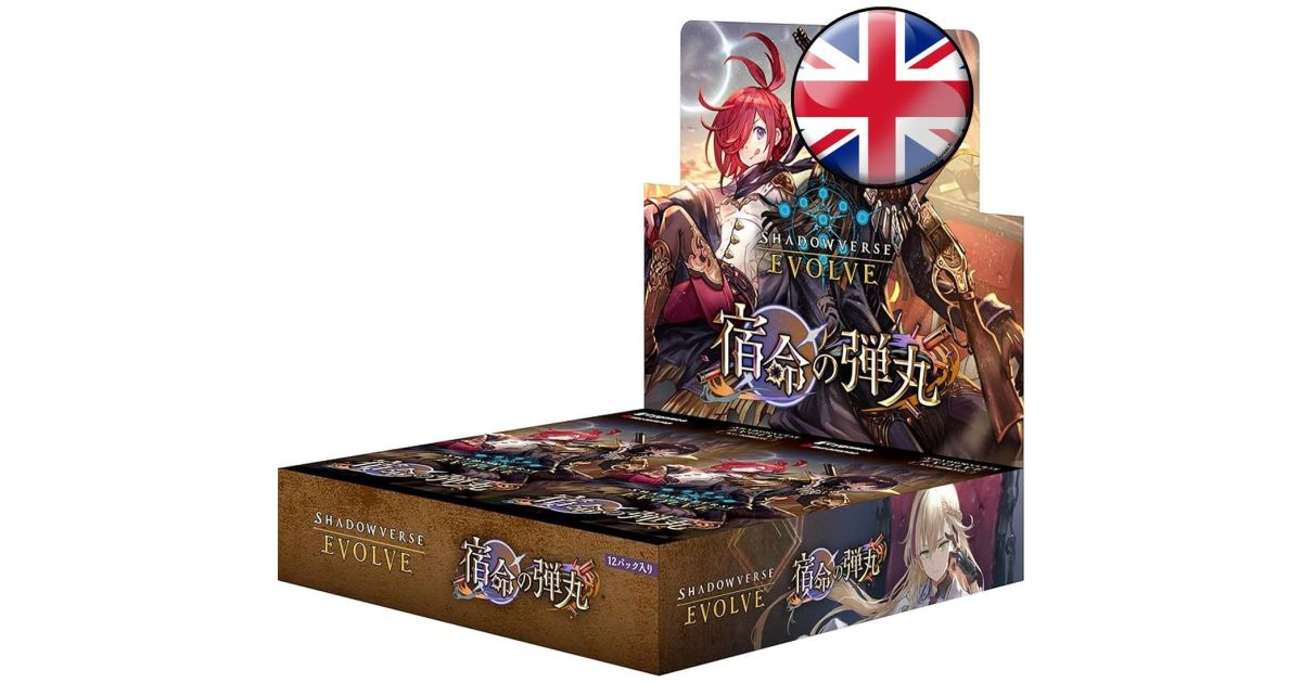 Box of 12 Boosters - BP11 Bullet of Fate - Shadowverse Evolve - EN ...