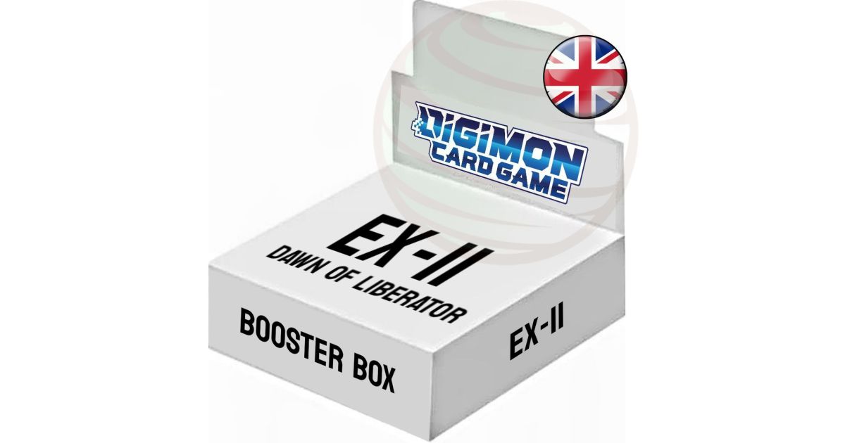 Box of 24 Boosters - EX11: Dawn of Liberator - Digimon Card Game - EN ...