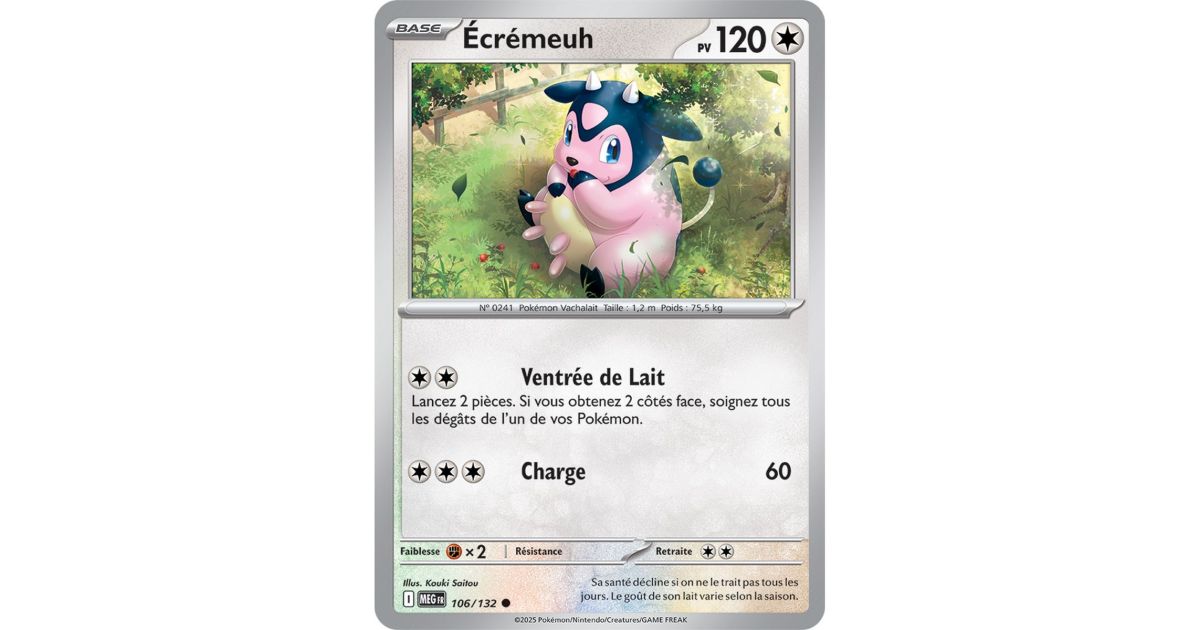 Miltank - Common 106/132 - Mega Evolution - Fantasy Sphere
